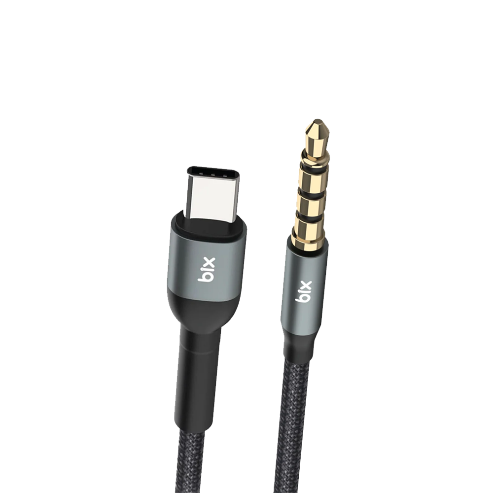 Bix BXAU1C Type-C 3.5mm Aux Hi-Fi Ses Kablosu | ITOPYA