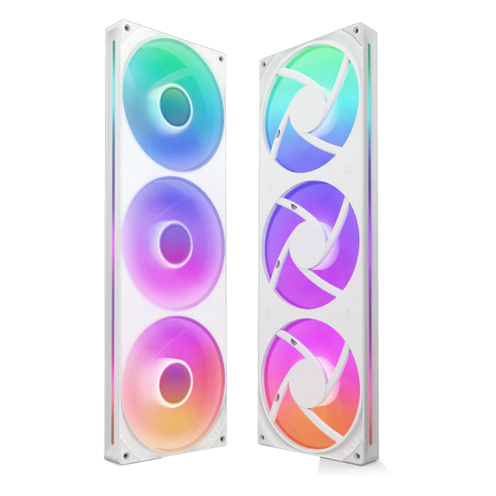 NZXT F420 Single-Frame RGB 420mm Beyaz Kasa Fani | ITOPYA