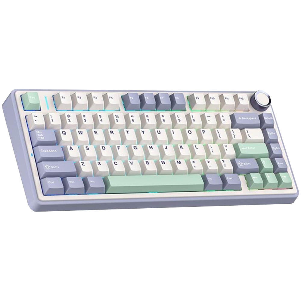 Aula F75 Reaper Switch Hot Swap TKL RGB Pastel Kablosuz Gaming Klavye ...