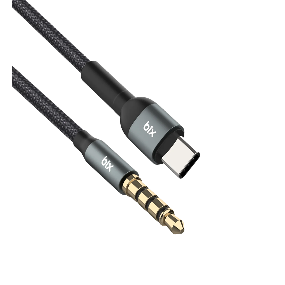 Bix BXAU1C Type-C 3.5mm Aux Hi-Fi Ses Kablosu | ITOPYA