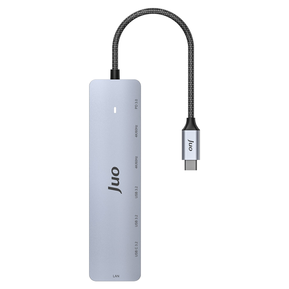 Juo Type-C 2*HDMI Dual MST 4K 60Hz Gigabit Ethernet Dönüstürücü 100W ...