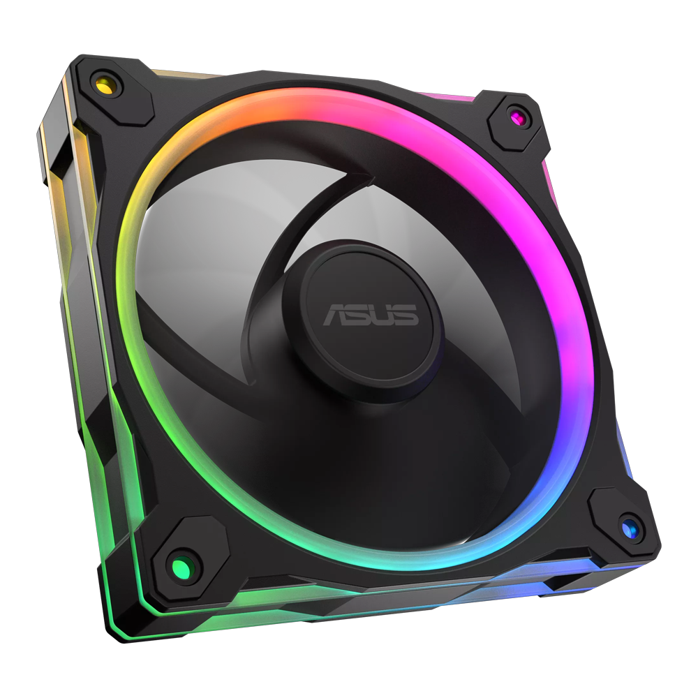 ASUS PRIME MR120 ARGB 120mm Üçlü Siyah Kasa Fani | ITOPYA