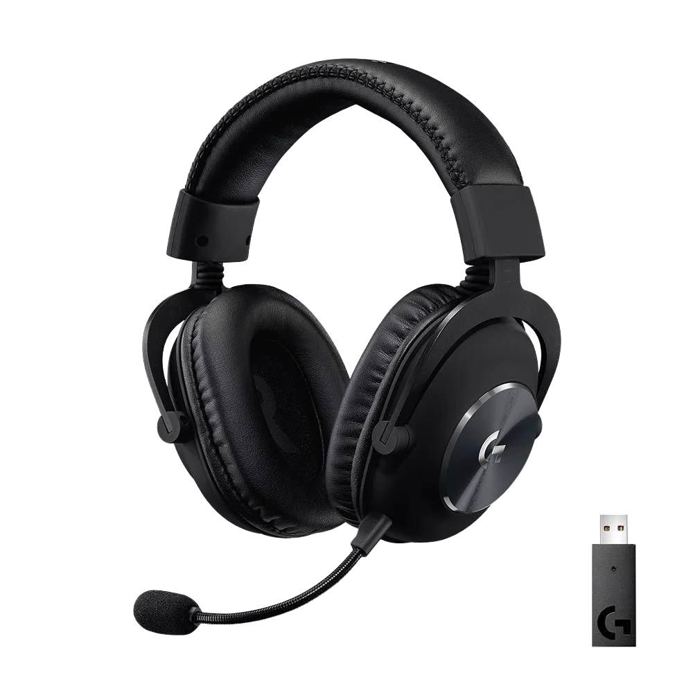 Logitech G Pro X LIGHTSPEED Kablosuz 7.1 Surround Siyah Gaming Kulaklik ...