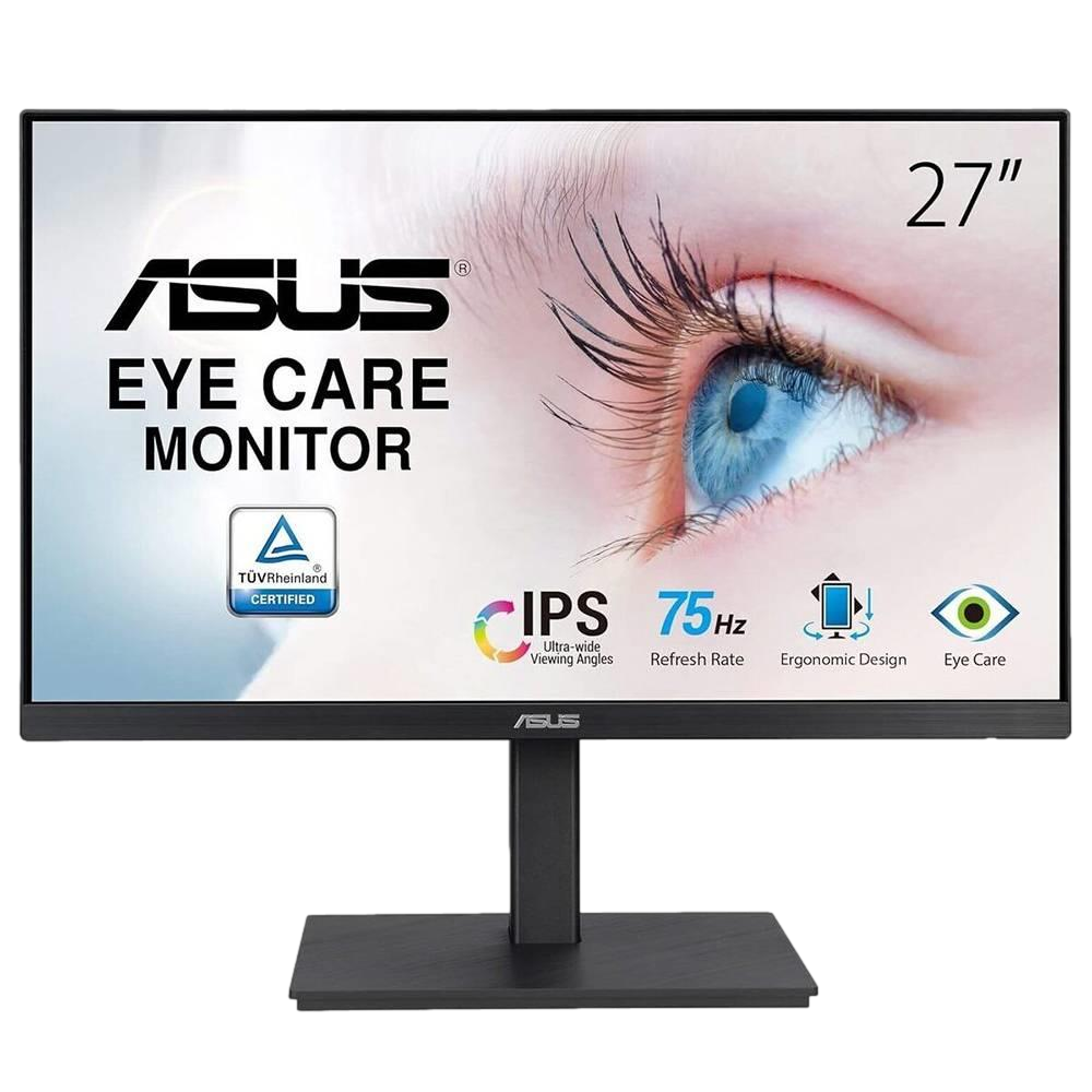 ASUS VA27EQSB 27" 75Hz 5ms HDMI DP VGA USB 3.2 AdaptiveSync Pivot FHD ...