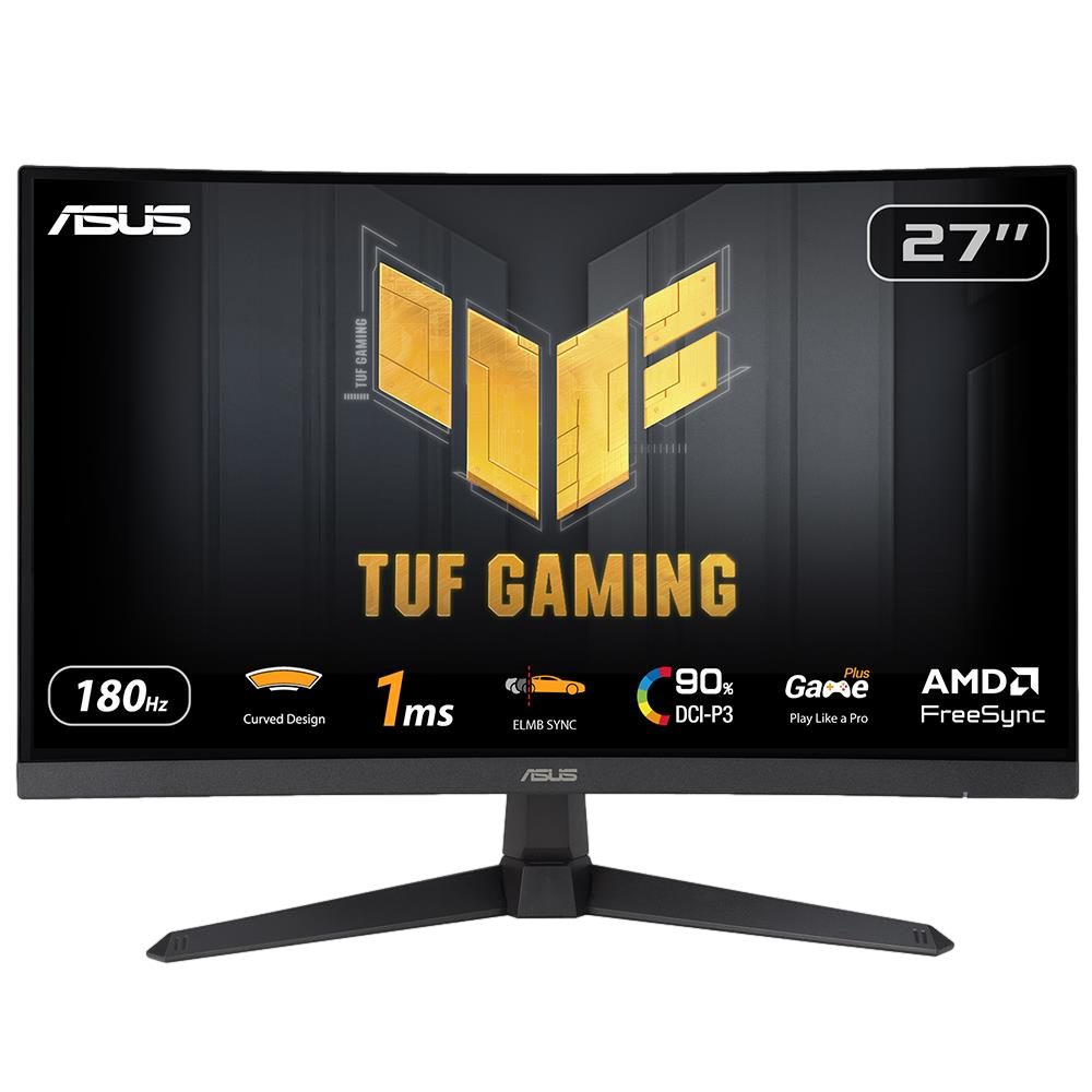 ASUS TUF GAMING VG27VQ3B 27" 180Hz 1ms HDMI DP ELMB SYNC FreeSync ...
