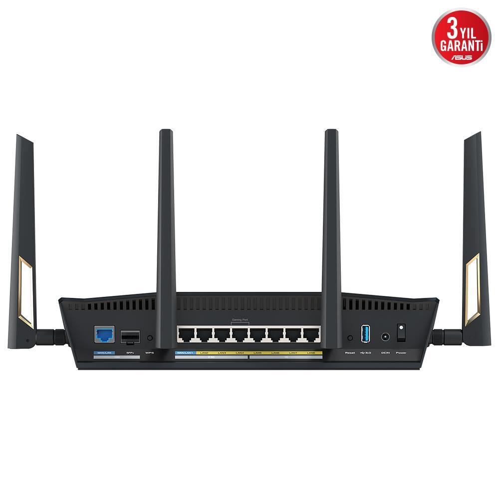 ASUS RT-BE88U WIFI 7 Dual Band AiMesh AiProtection Pro Router | ITOPYA
